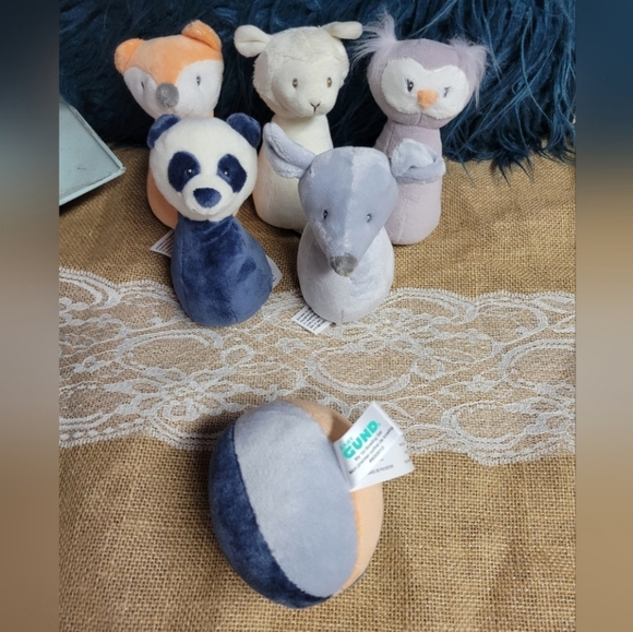Gund | Toys | Nwt Gund My First Bowling Set For Baby 6 Piece Set New In ...